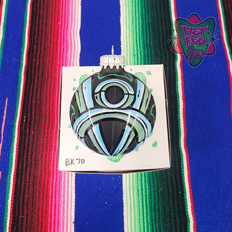 hand painted christmas ornaments by hotrod jen – Hot Rod Jen