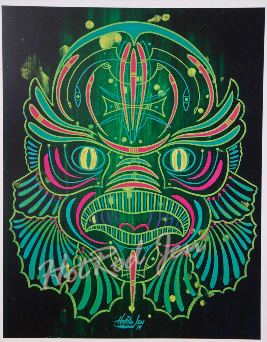 Pinstriping & Lettering By Jennifer Thomas – Hot Rod Jen